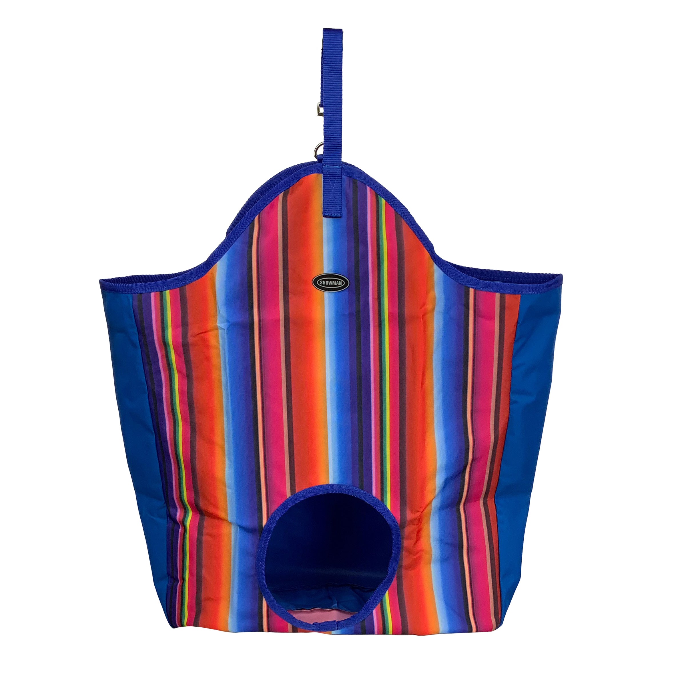 Showman Neon Serape Slow Feed Hay Bag - TexanSaddles.com