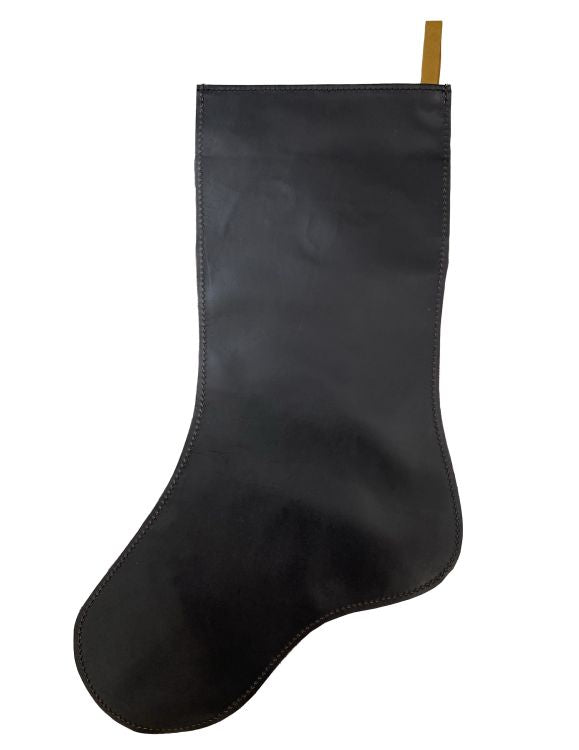 Showman Tooled Leather Christmas Stocking - Snake Skin - TexanSaddles.com