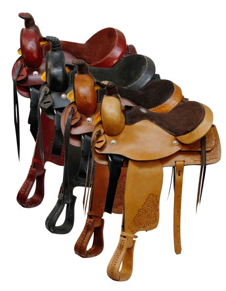 #018: Roping Style saddle made by Buffalo Saddlery - TexanSaddles.com