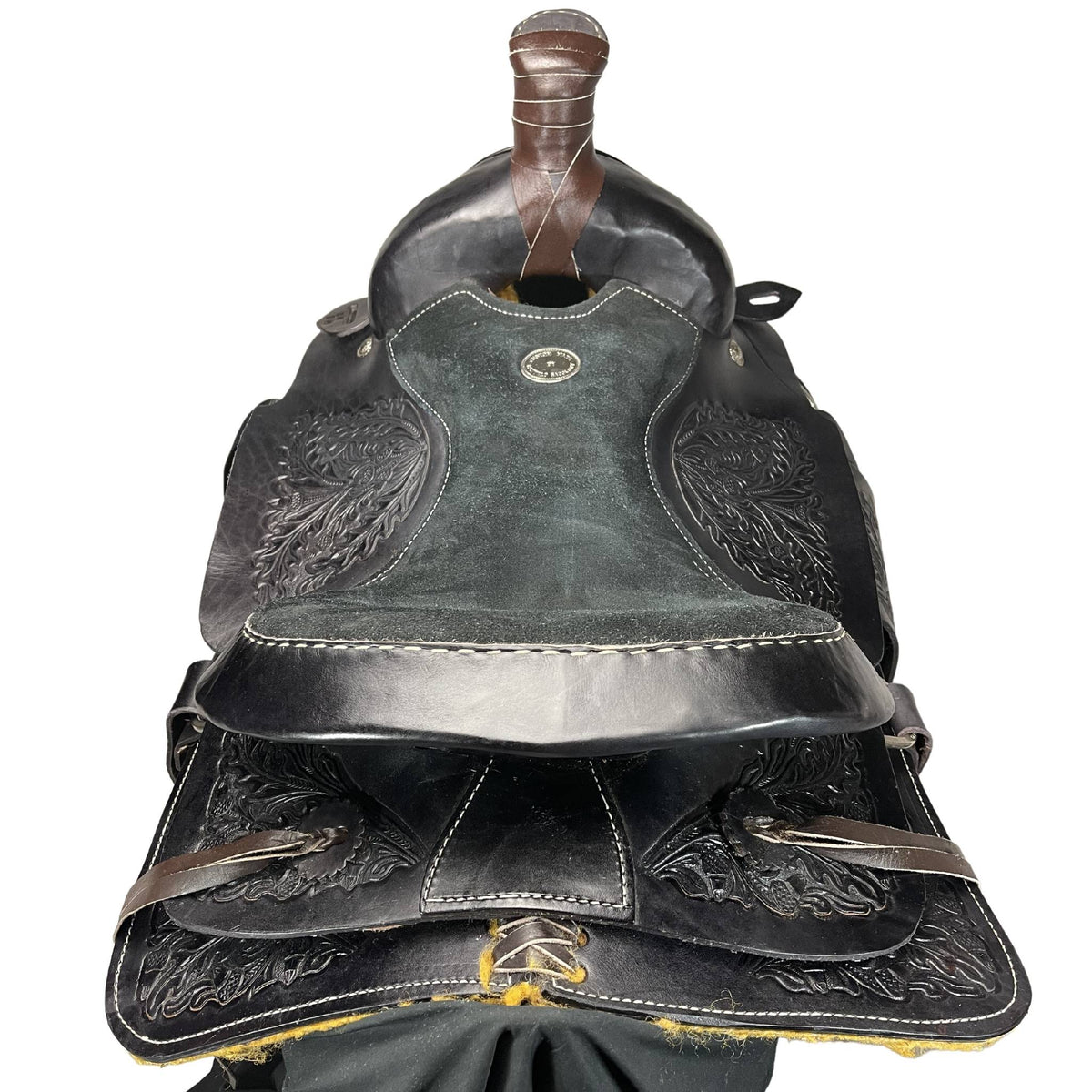 17" Buffalo Saddlery Roping Saddle #94 - TexanSaddles.com