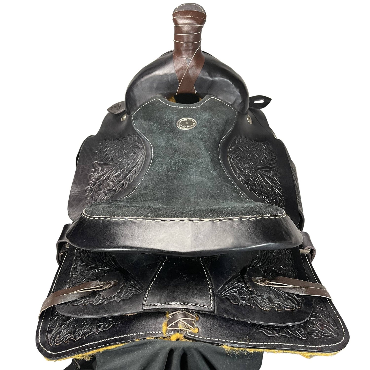 17" Buffalo Saddlery Roping Saddle #94 - TexanSaddles.com