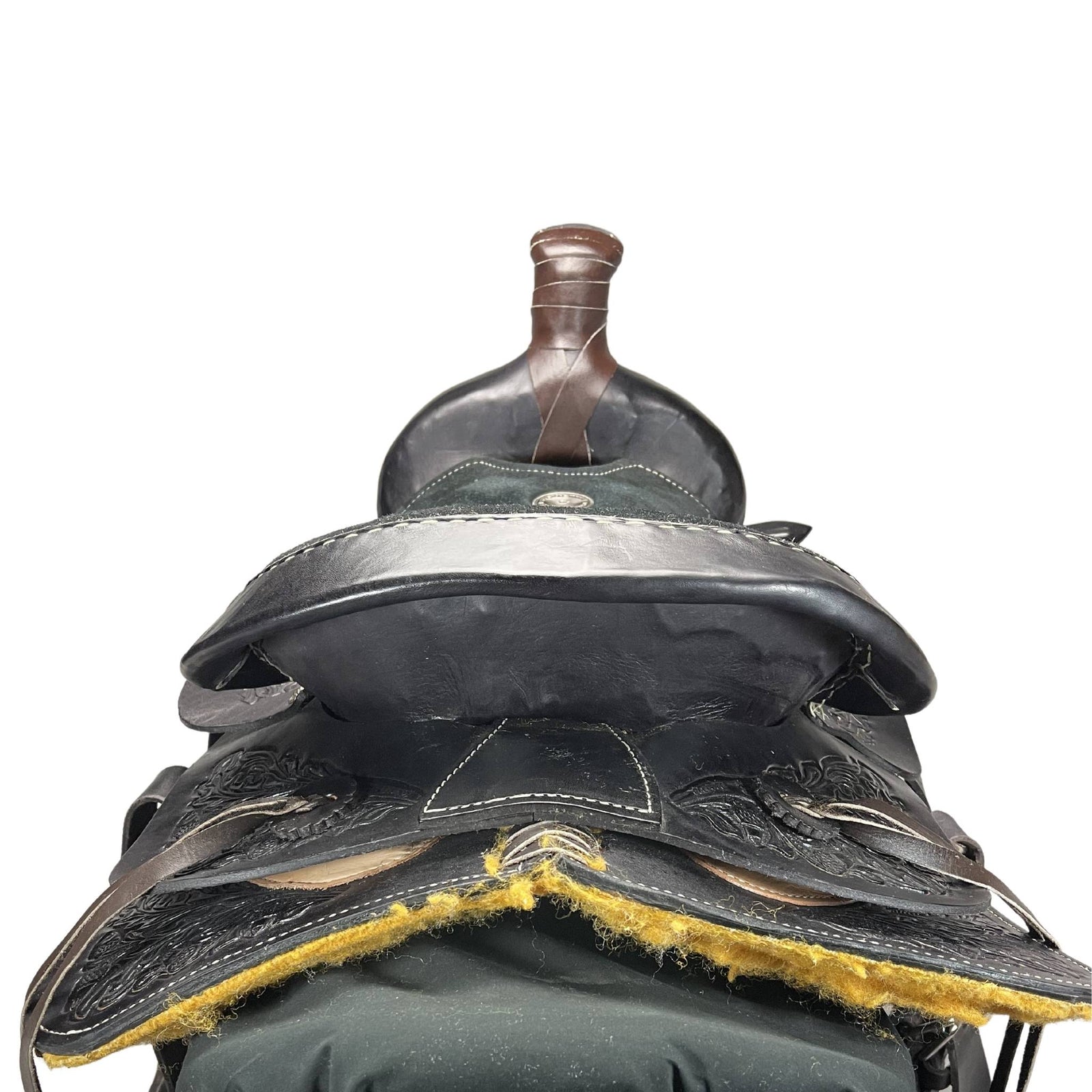 17" Buffalo Saddlery Roping Saddle #94 - TexanSaddles.com