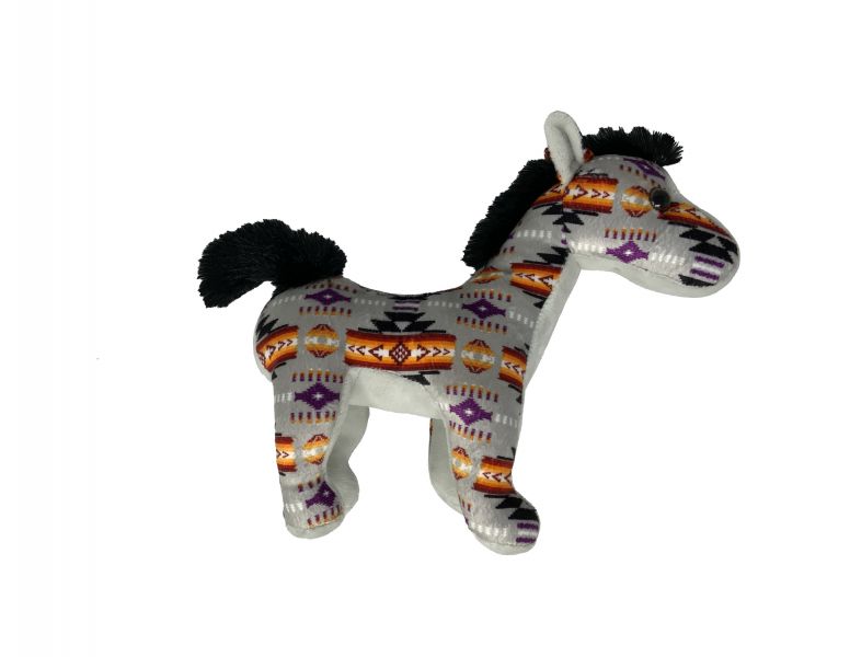 Aztec Print Stuffed 8" Horse - TexanSaddles.com